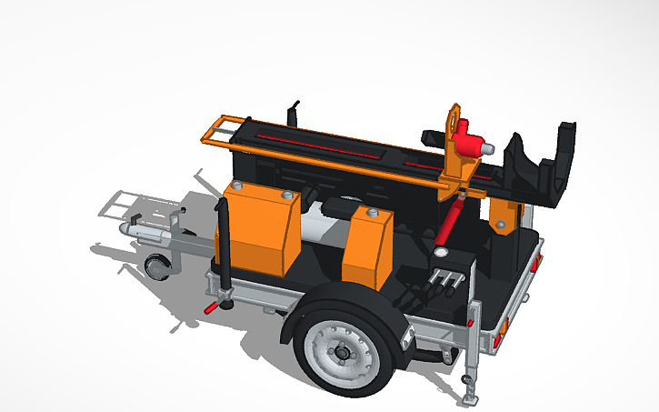 3D design Drilling Rig - Tinkercad