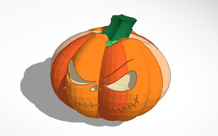 3D design Copy of Carveable Pumpkin Contest - Tinkercad