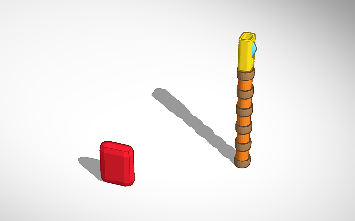 3D design lightning blade | Tinkercad