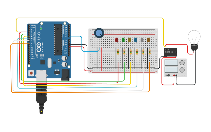 Circuit Design Potentiometer Led Jc Garcia Tinkercad