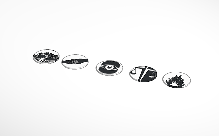 3D design Divergent Factions | Tinkercad