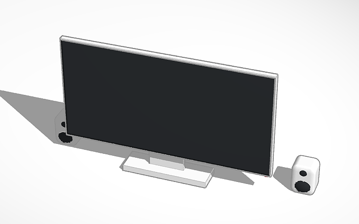 3d Design Monitor Tinkercad
