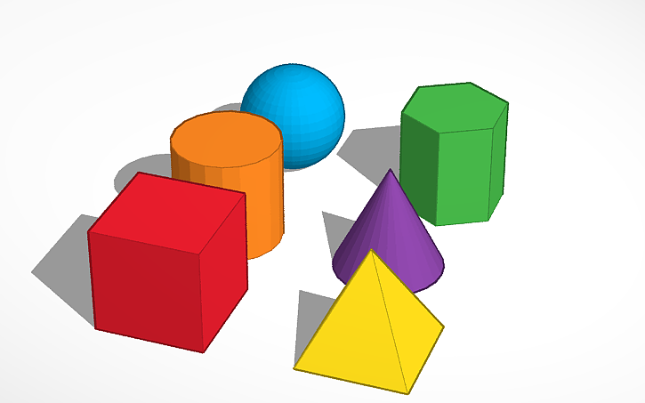 3D design Copy of Cuerpos Geométricos en 3D | Tinkercad