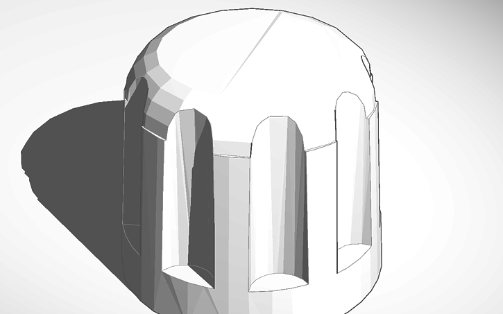 3D design pot knob | Tinkercad