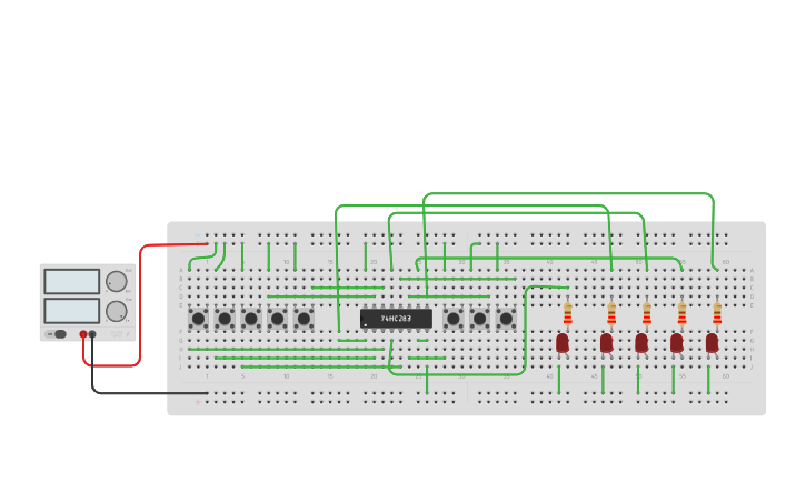 Circuit design Problem Statement 3 - Tinkercad