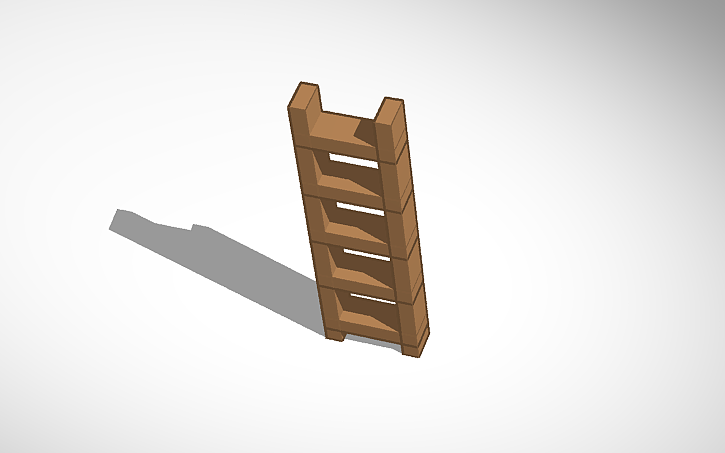 3D design Ladder - Tinkercad