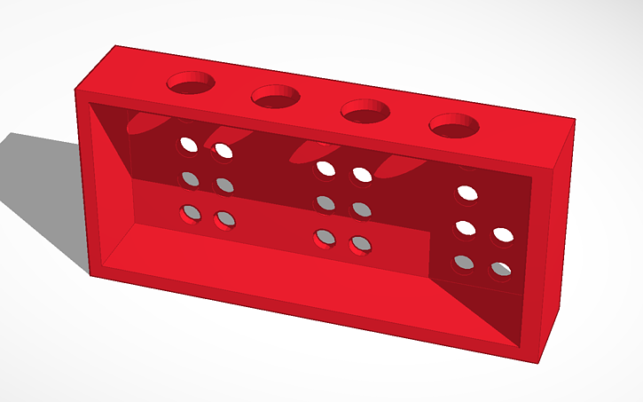 3D design Copy of Binary Clock Box - Tinkercad