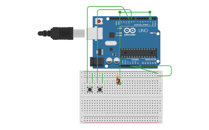 Circuit design assignment 5 - Tinkercad