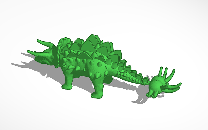 3D design Hyper Triceratops - Tinkercad