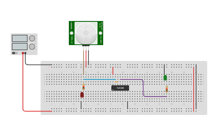 Circuit design NOT GATE USING NAND GATE | Tinkercad