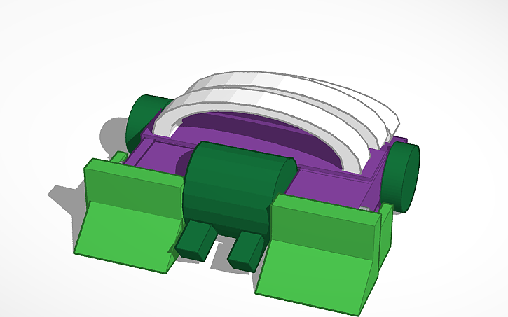 3D design witch doctor battlebot 2019 - Tinkercad