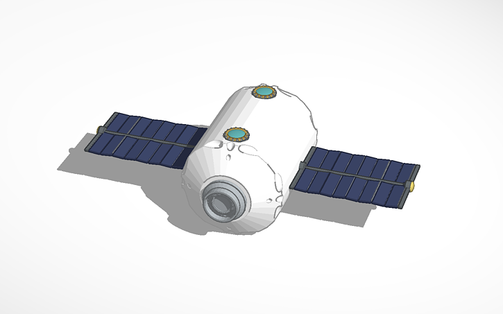 3D design Modular space station multipurpose segment #modularspace ...