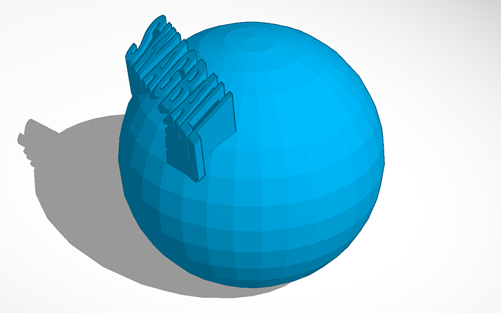 3D design Harry 7 Golf Ball - Tinkercad