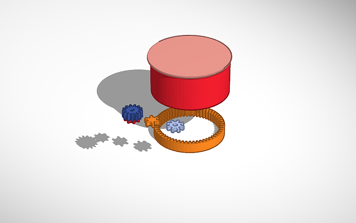 3D design Stepper Turntable WIP | Tinkercad