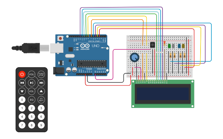 Circuit Design Sending Commands To Certain Devices Tinkercad 8165