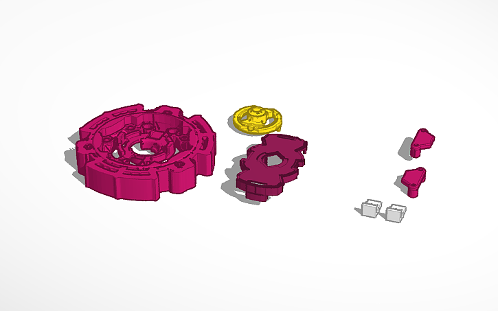 3D design Demise Evil-Eye Beyblade Burst Gachi - Tinkercad