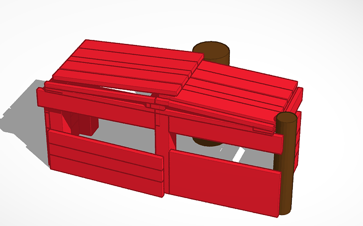 3D design Swiss Mountain Fort - Tinkercad