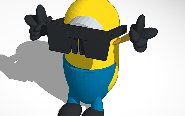 3D design bi bellow minions[My fellow minions] - Tinkercad