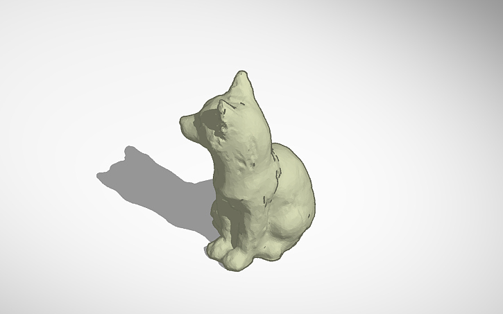 3D design fox - Tinkercad