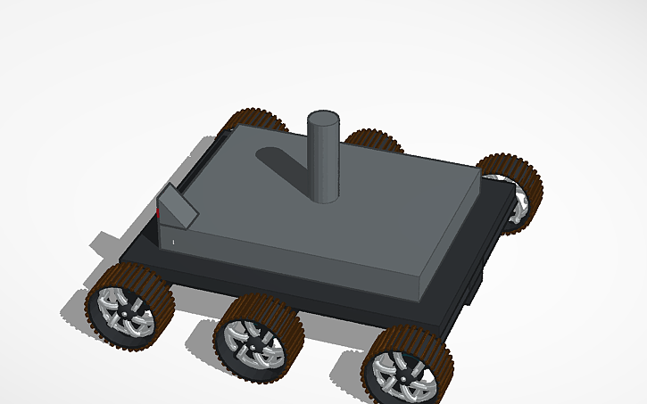 3D design Wheel Base - Tinkercad