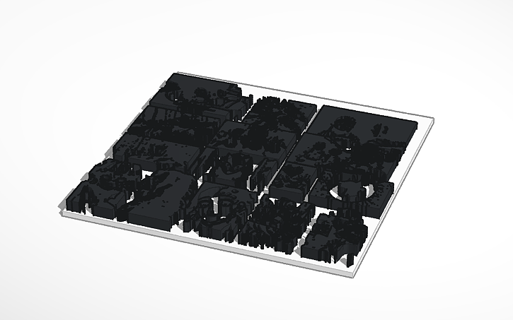 3D design Some Demon Slayer Stencils - Tinkercad