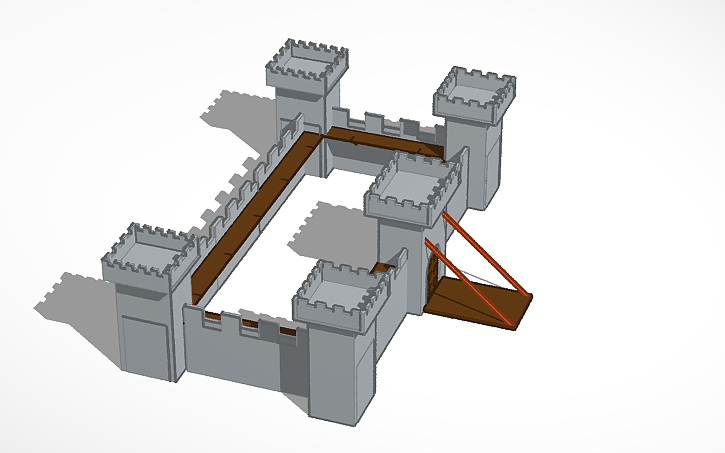 3D design Castle | Tinkercad