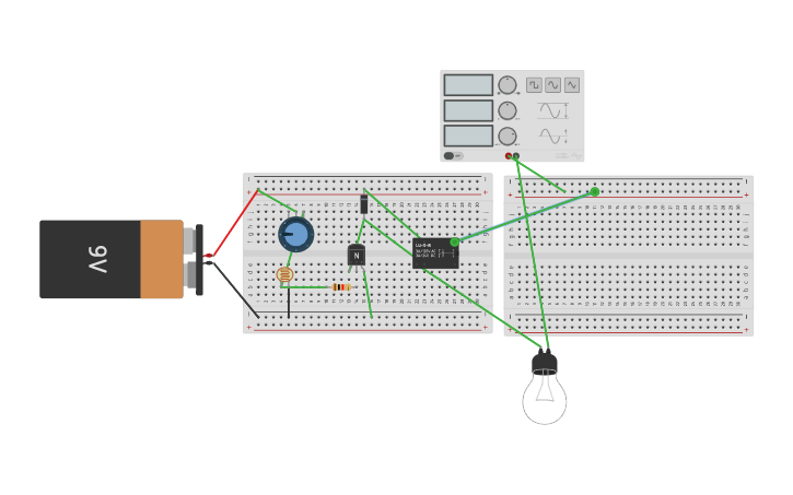 Circuit design SENSOR 1 - Tinkercad