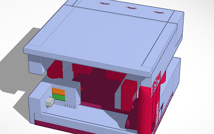 3D design metallic madness past - Tinkercad