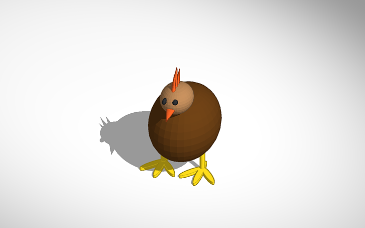 3D design Chicken | Tinkercad