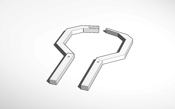 3D design claws - Tinkercad