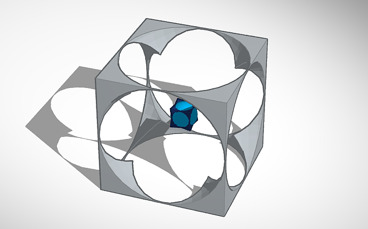 3D design Coolest cube thingy - Tinkercad