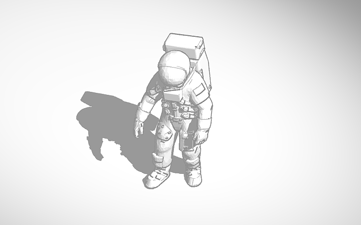 3D design My dream job Astronaut - Tinkercad