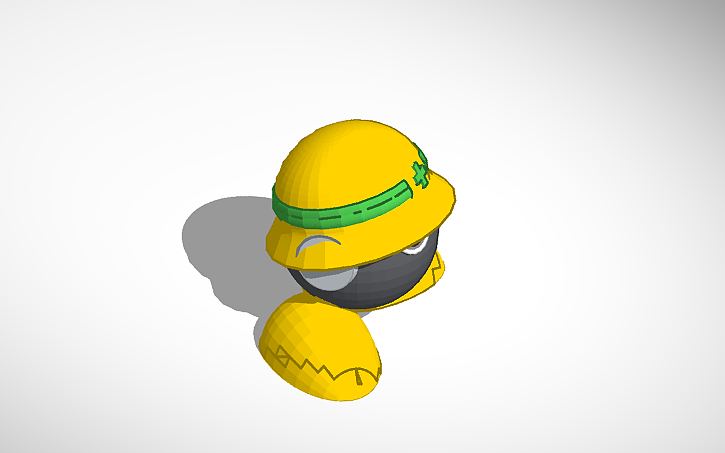 3D design Mettaur Mk. 2 - Tinkercad