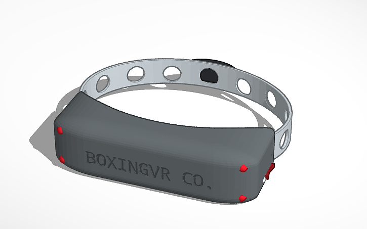3D design Malachi Headset - Tinkercad