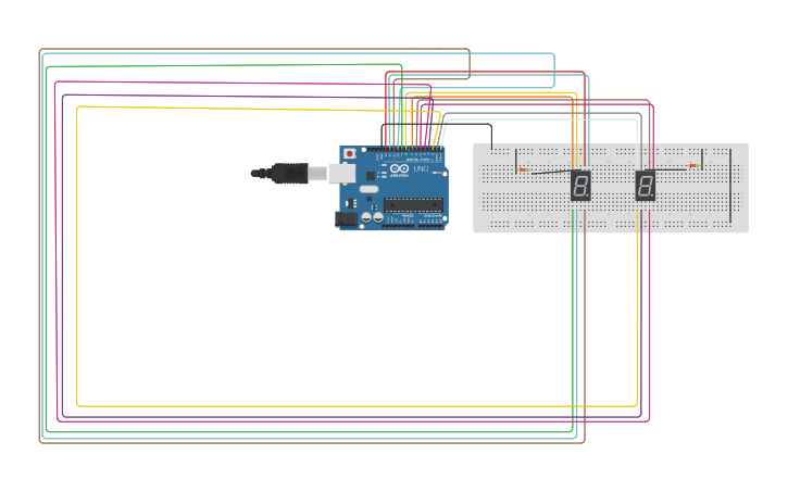 Circuit Design Two Digit Count Down Timer Tinkercad