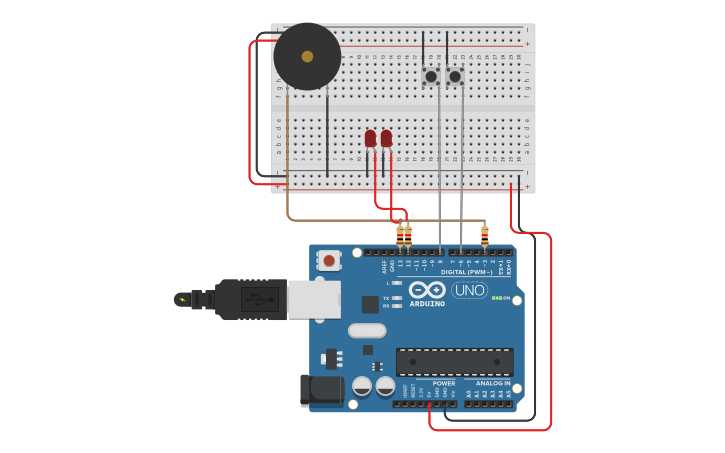 Circuit design P207_Aula_Pratica_12 | Tinkercad