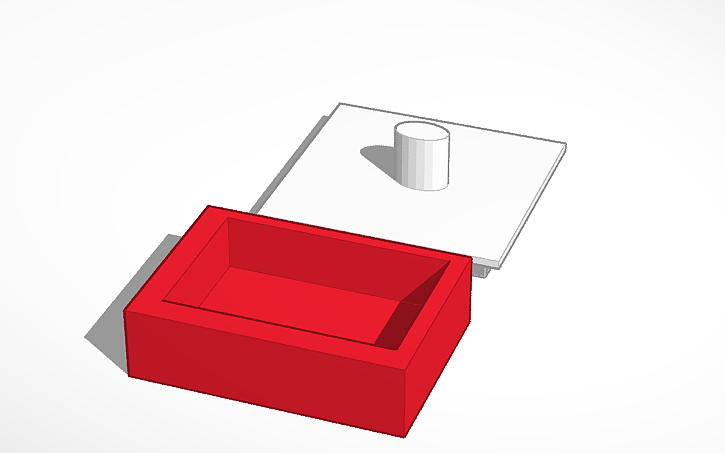 3D design Storage container - Tinkercad