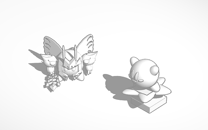 3D design Kirby Kirby Kirby Kirby!!!! - Tinkercad