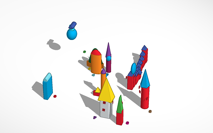 3D design JI skyline | Tinkercad