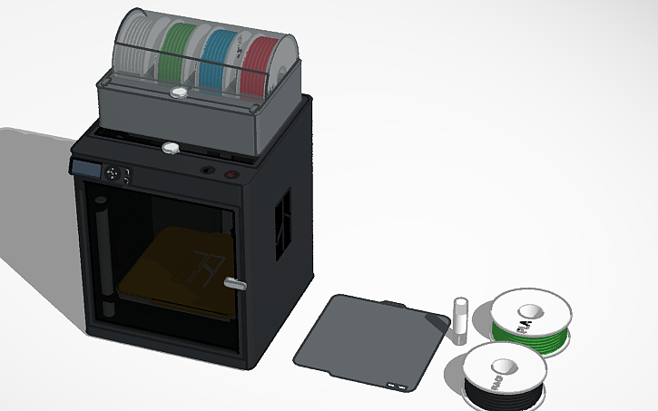 3D design Bambu Lab P1S 3D Printer - Tinkercad