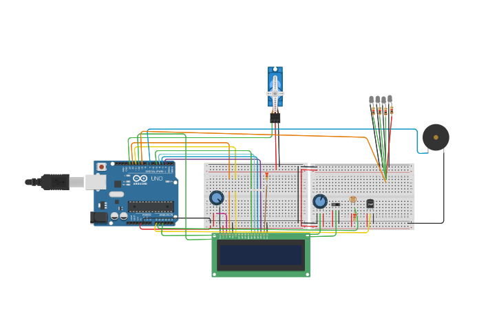 Circuit design Proyecto Final | Tinkercad