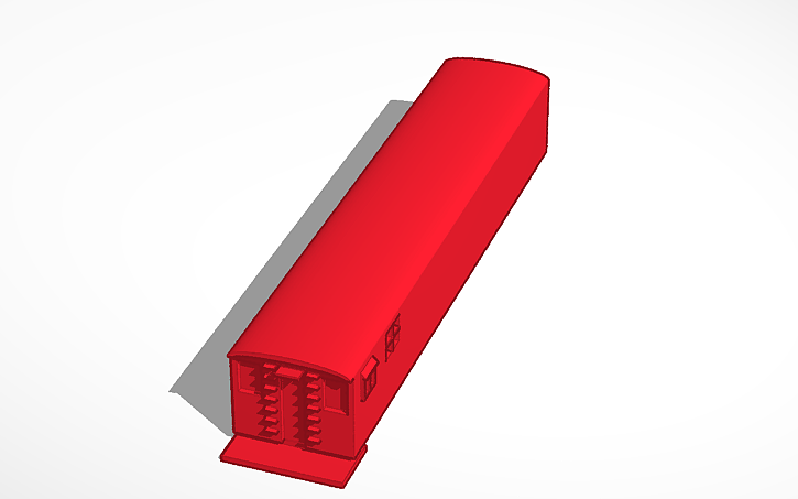 3D design Milwaukee Road Boxcab EF-1 Locomotive - Tinkercad