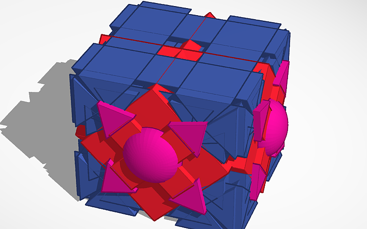 3d Design Cube Tinkercad