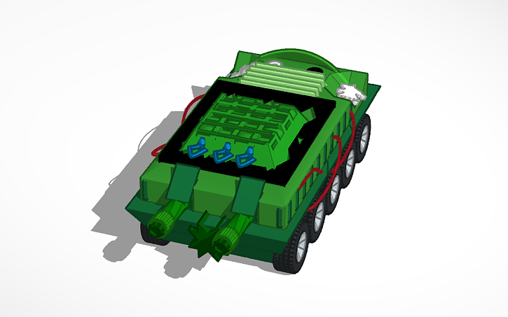 3D design Vehicle - Tinkercad
