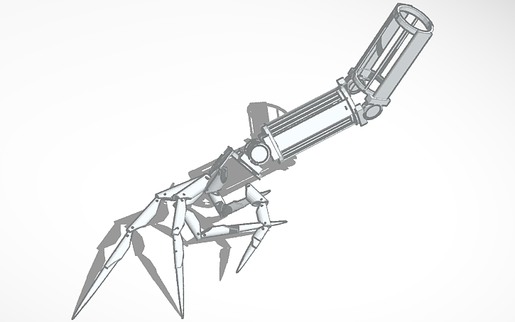 3D design Arm and Hand Rig /Display 1 | Tinkercad