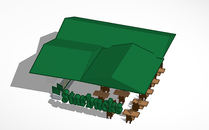 3D design Restaurant - Tinkercad