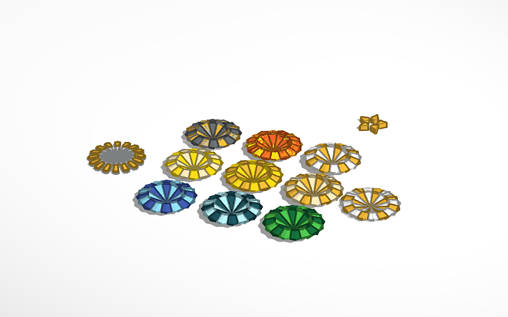 3D design Coins - Tinkercad