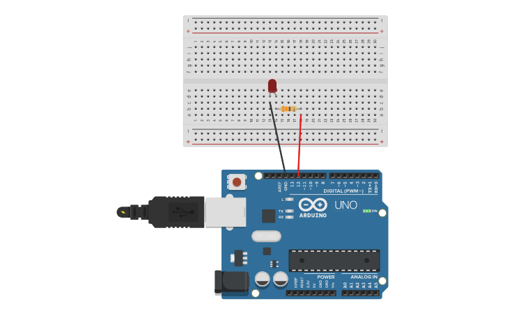 Circuit Design Serial Monitor Tinkercad