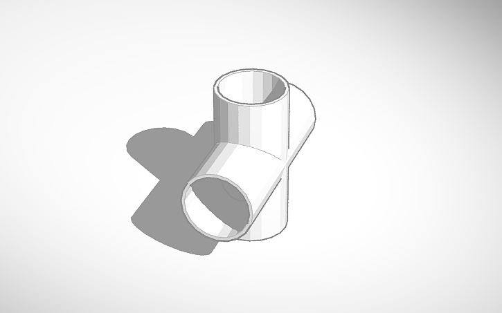 3D design PVC - Tinkercad