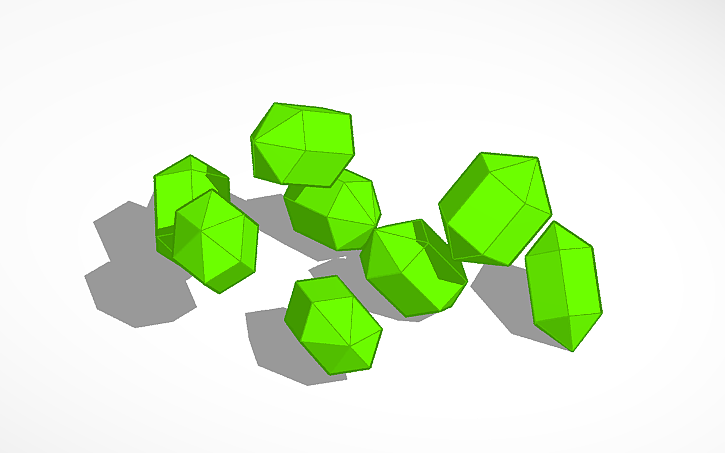 3D design Clash Royale's Gems | Tinkercad